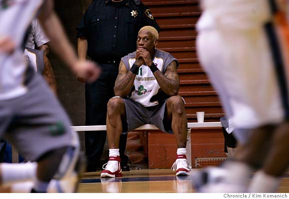 Rodman on the rebound / Bad Boy mixes b-ball and book tour