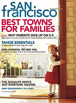 Fashionable new look for S.F. magazine / Under Modern Luxury, monthly ...