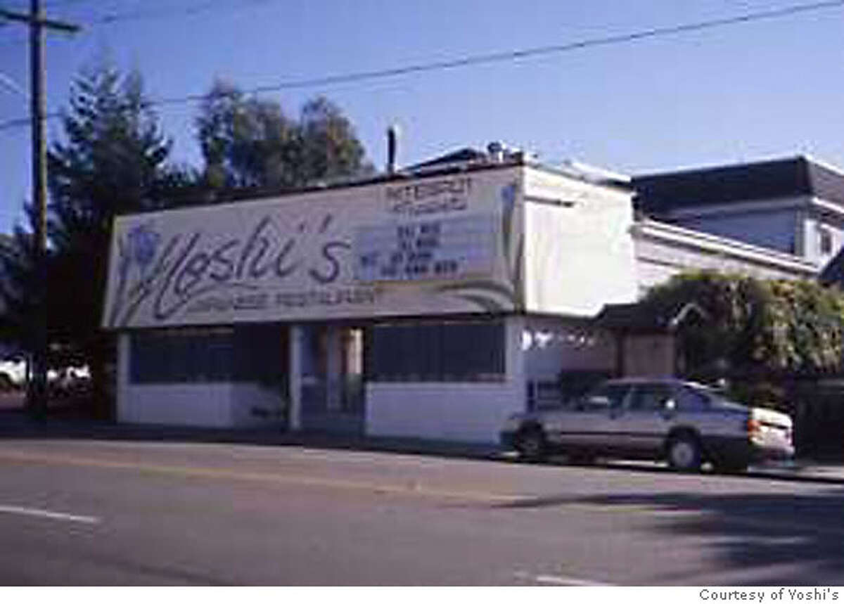 THE SPOT FOR JAZZ / Yoshi's, the Bay Area's jazz oasis, holds a mega ...