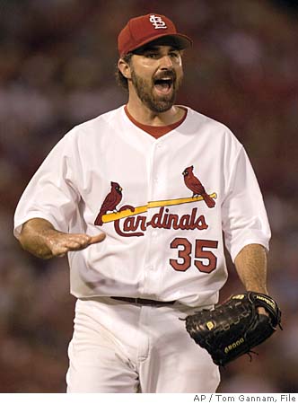 Giants pursue Cards' Morris / Starter is durable with good control, but ...