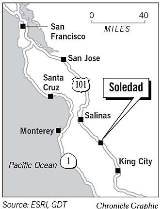 Soledad -- a town in outrage / With sex predator in their midst ...
