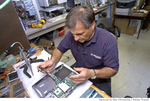 GETTING A HIGH-TECH FIX