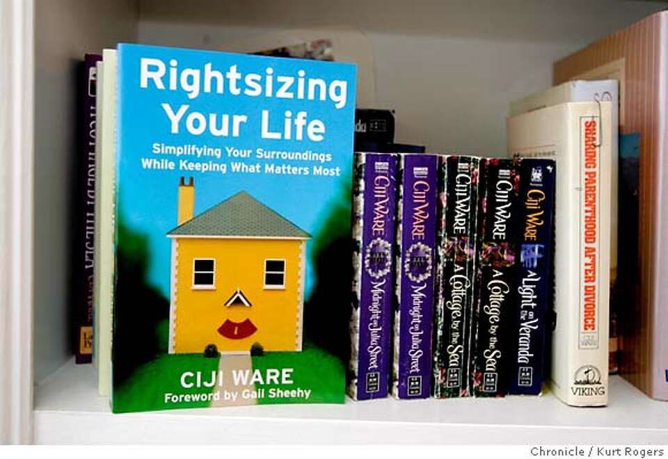 At home with Ciji Ware / Author of 'Rightsizing Your Life' finds that ...