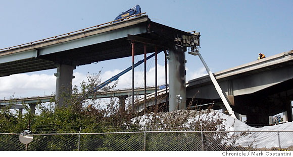 I-580 ramp will be rebuilt within 2 months, Caltrans says