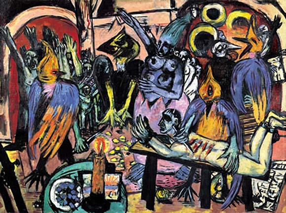 Max Beckmann's paintings point the way in dark times / N.Y ...