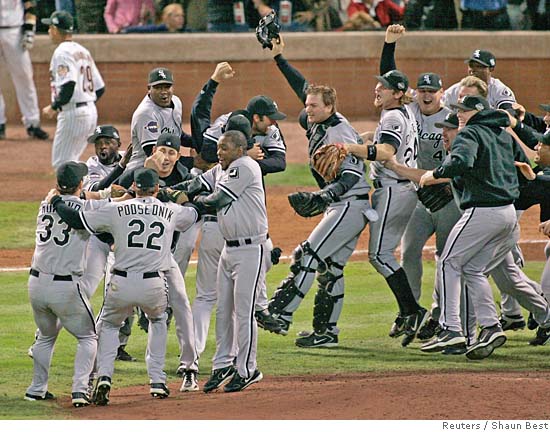 A sweeping success / Chicago's first title since 1917 erases bad memories