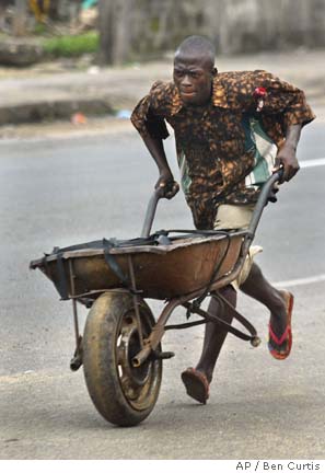 NEWS ANALYSIS / U.S. faces horror show in Liberia / Leaders of ...