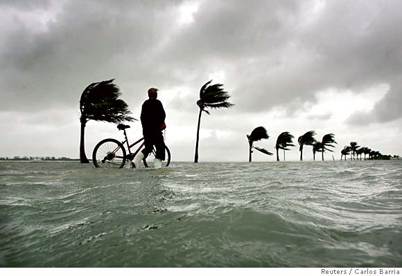 Category 3 Wilma slams into Florida's Gulf Coast / Storm rampages ...