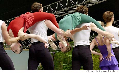 S.F. Ballet dances exquisitely among trees and fog until Stern Grove ...