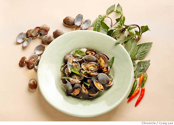 LOCAL WATERS CLAM UP / The tiny, sweet shellfish boost coastal ...