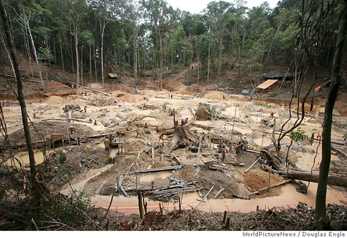ENVIRONMENT: Gold Rush Redux / Dreaming of gold in rain forest ...