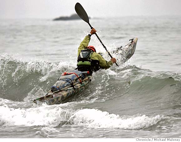 THE NORTH COAST / A Kayak Adventure / Gentle waves christen peaceful ...