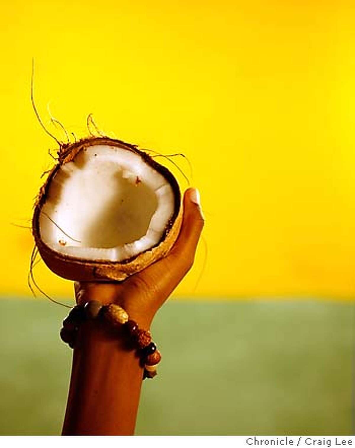 Shell game / Taking a crack at fresh coconut leads to delicious results