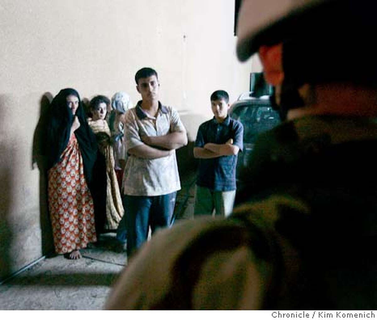 Scared civilians, few insurgents / U.S. soldier calls platoon's task ...