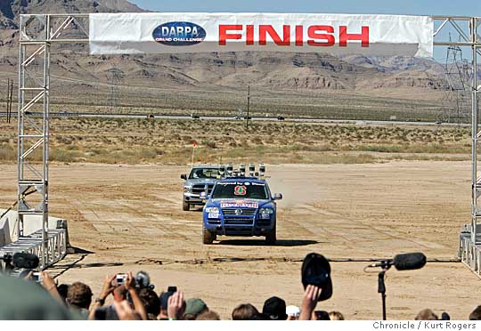 NEVADA DESERT / Computers, start your engines / Stanford team apparent ...