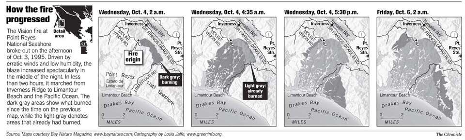 MOUNT VISION FIRE: 10 Years After / Once-ravaged Point Reyes blooming ...
