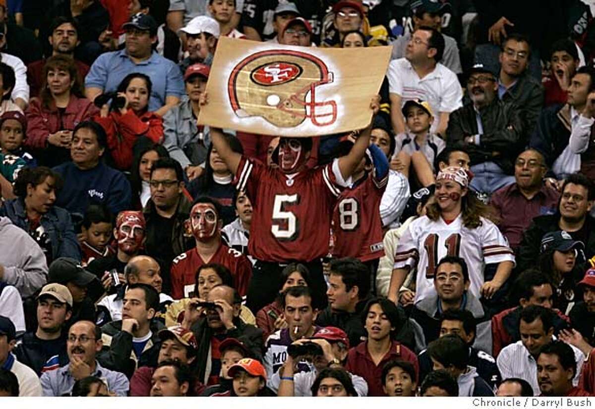 49ERS GO SOUTH / 6 FGs help Cards roll in Mexico