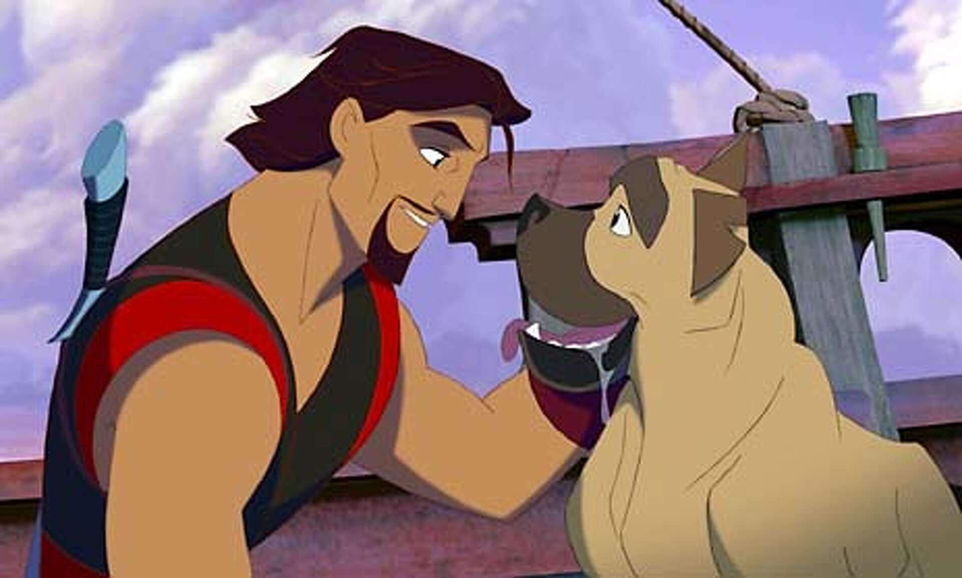 Sinking of 'Sinbad' / Predictable story runs aground with ancient animation