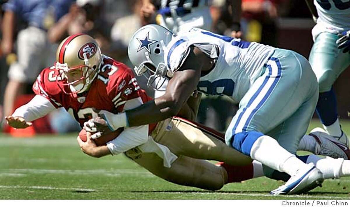 Niners lose a heartbreaker to Dallas / SF leads the whole way before ...