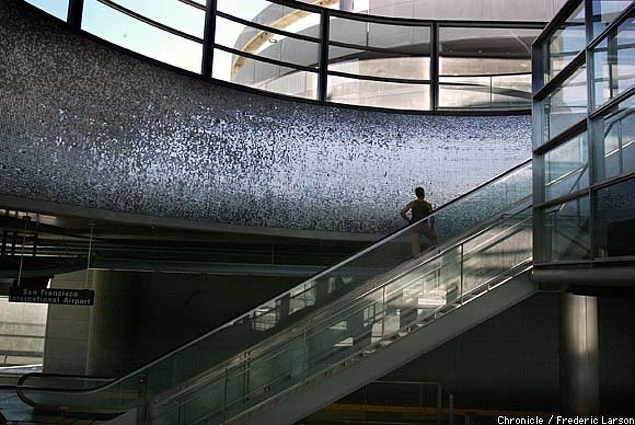 Putting the art in BART / Mosaics, murals and steel cows brighten up ...