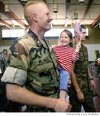 Marines reclaim lives put on hold / Bay Area unit holds reunion ceremony