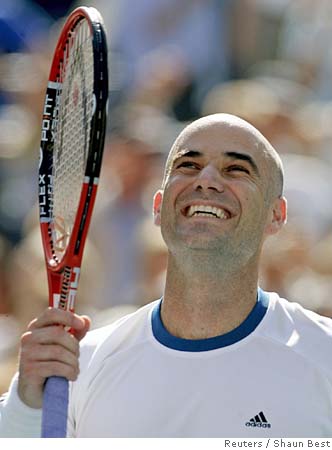 Title match is the one all wanted / Agassi hopes to add more to 'some ...