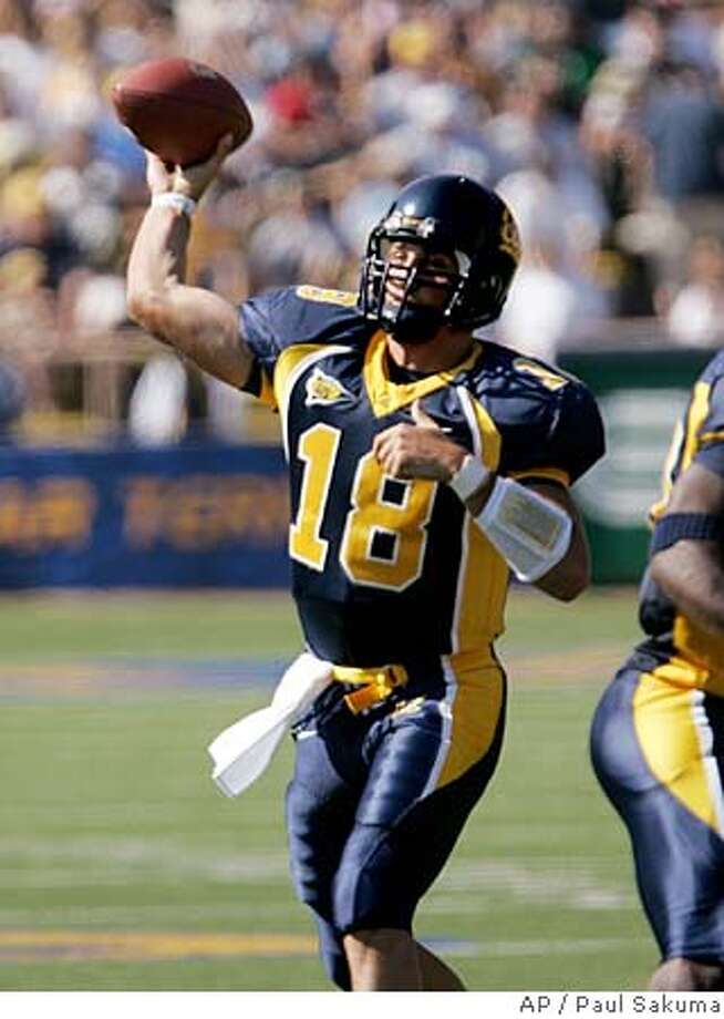 CAL NOTEBOOK / Ayoob must bounce back in start as QB - SFGate