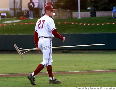 Stanford pitcher finds solace in team approach / Broken finger derailed ...