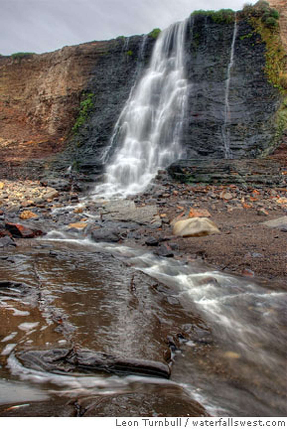 FALLS FROM GRACE / Point Reyes National Seashore / Coast Trail trek ...