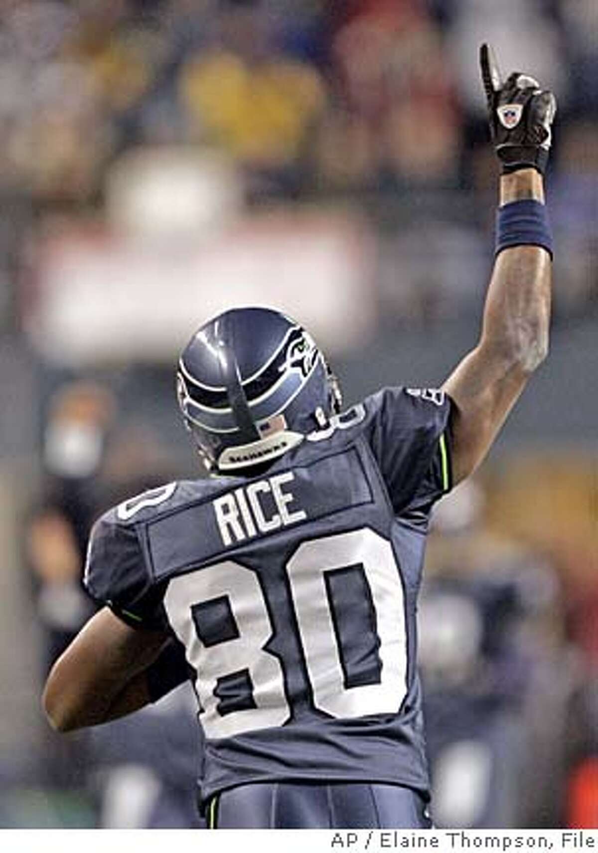 The end, period / With or without the ball, Rice captivated