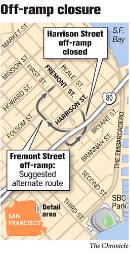 Off-ramp closure