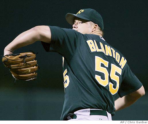 Same old Joe, but a different result / Blanton stays hot, A's score ...
