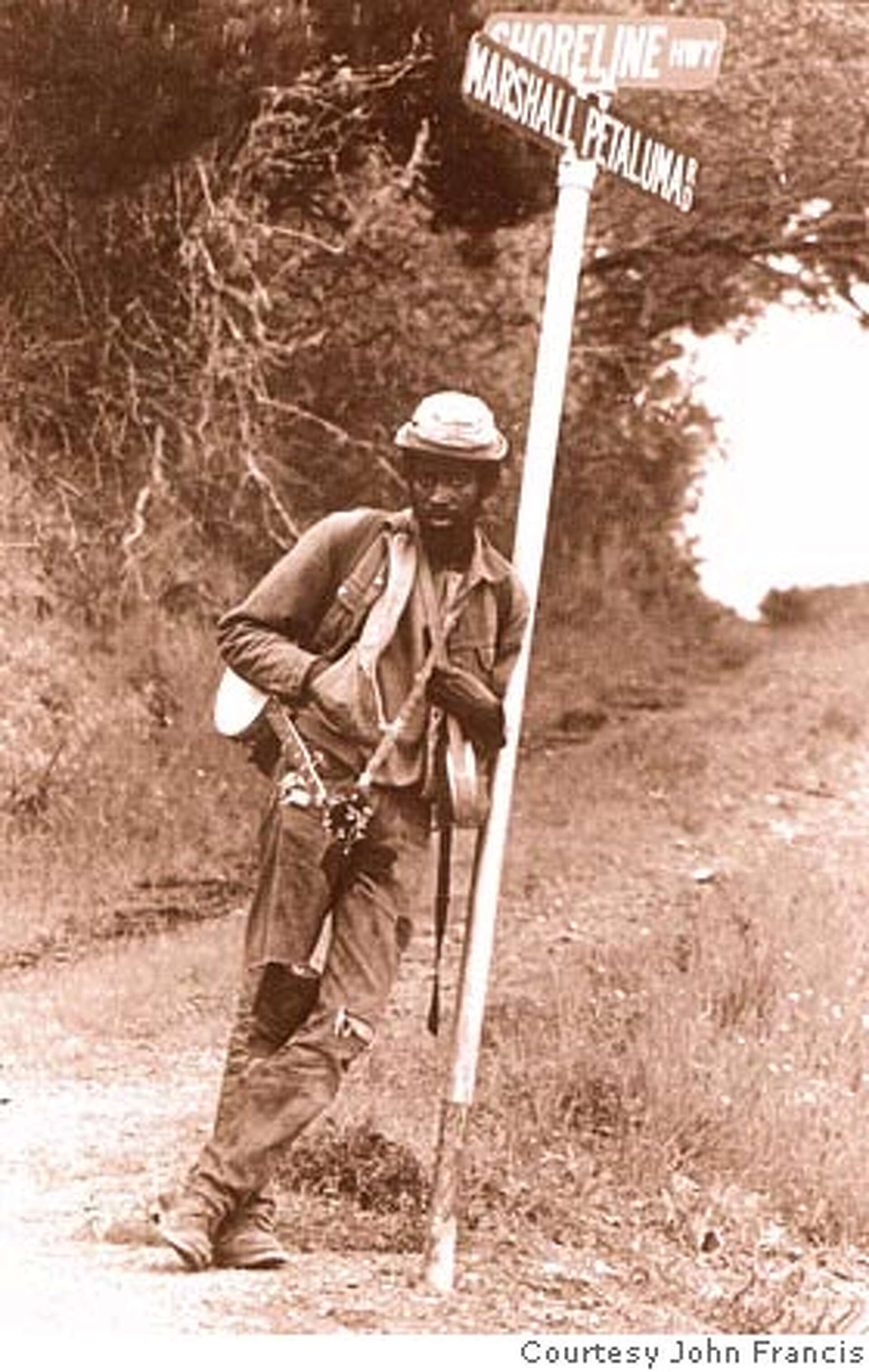 Environmentalist finds his voice / Writer John Francis is on a journey ...