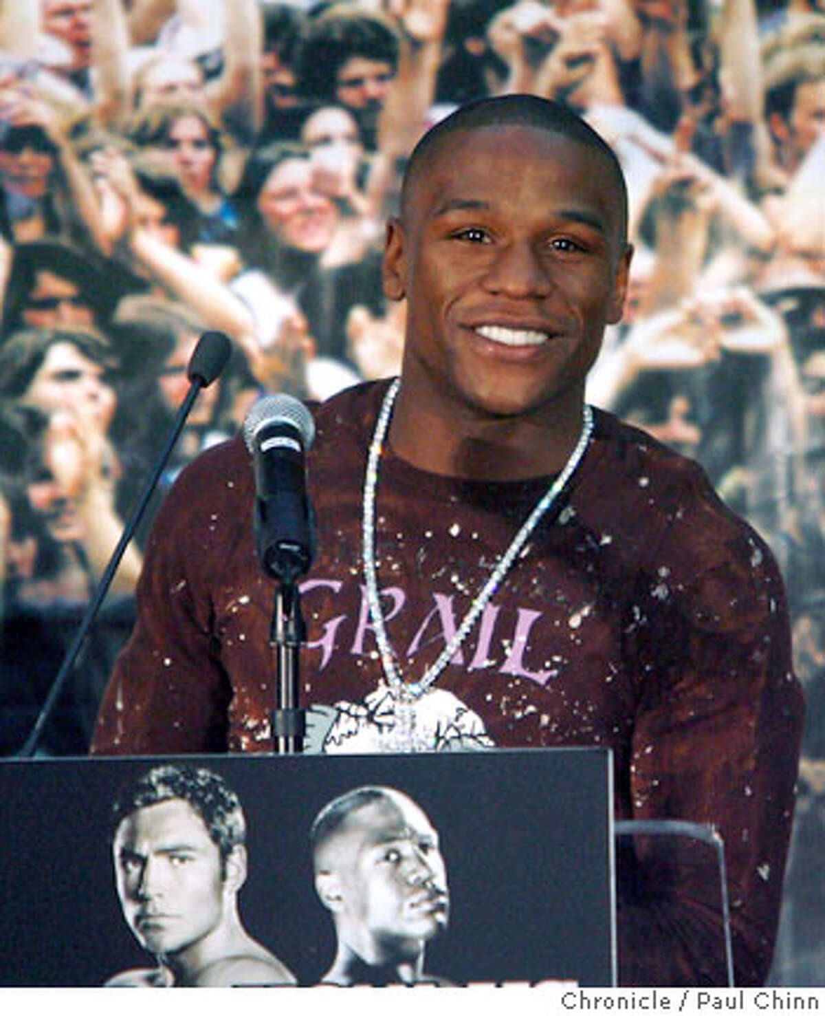 Boxing's circus comes to town / De La Hoya-Mayweather is sport's ...