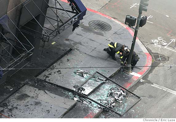 Woman critically burned in downtown S.F. explosion