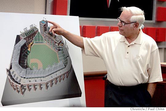 A's owner unveils stadium plans
