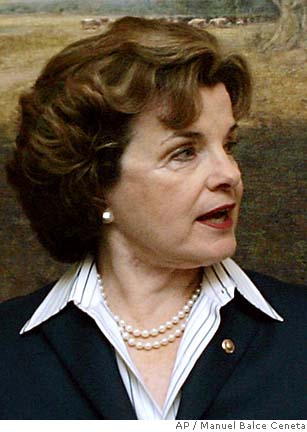 SENATORIAL SPOTLIGHT / Wealthy, powerful and running again / Feinstein ...