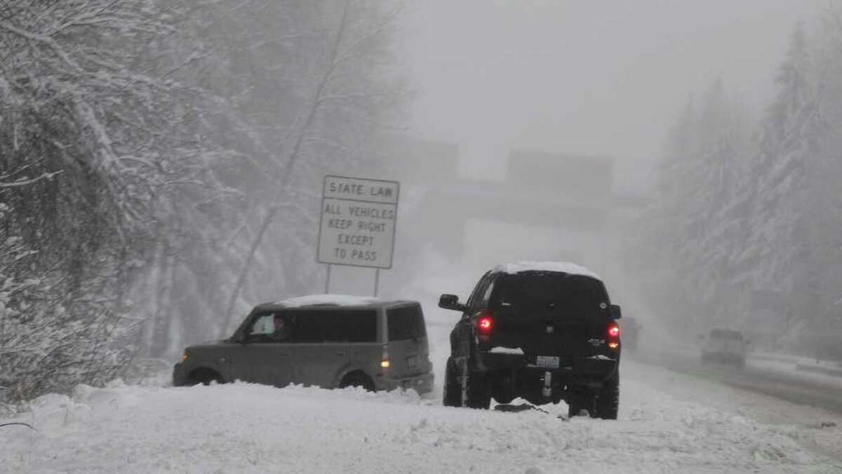 Ice storm hits region