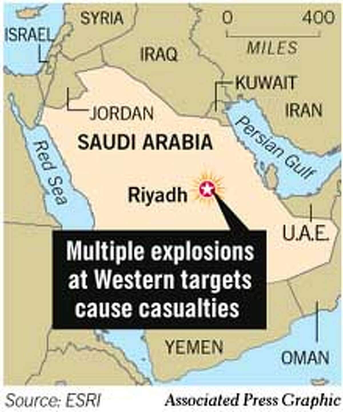 Americans die in Saudi blasts / Dozens also hurt in car bombings at ...