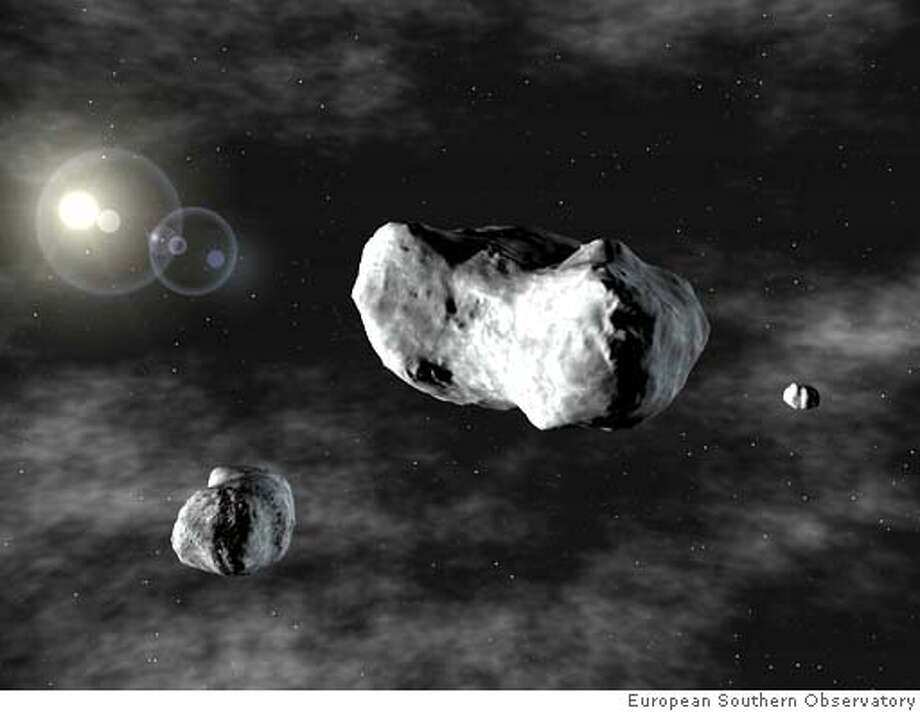 Scientists discover asteroid with moons / Tiny planetary system ...