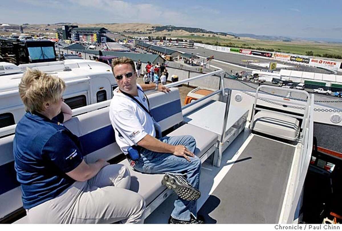 Motorized mansions / Drivers and crews on the NASCAR circuit are ...