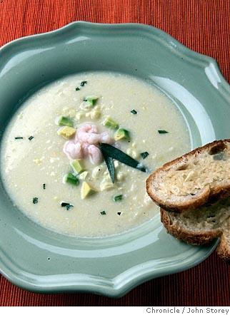 Play it cool with chowder, Chardonnay