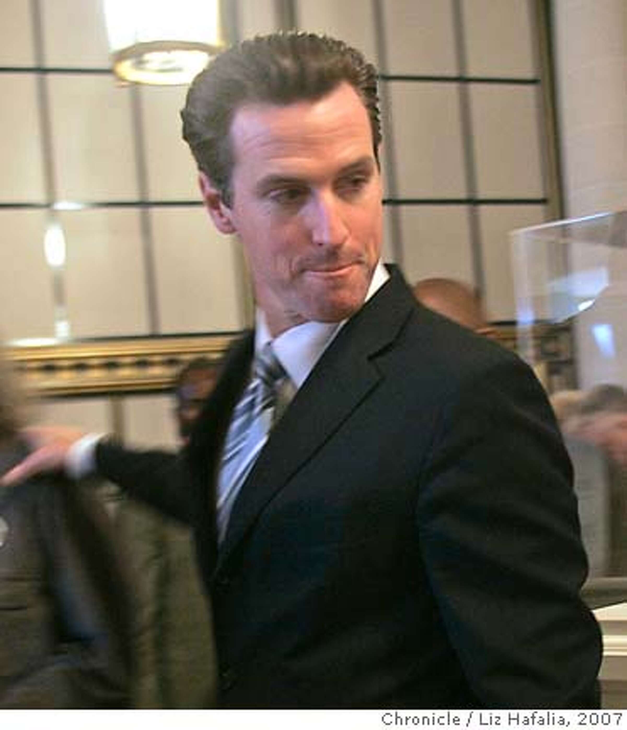 AIDE QUITS AS NEWSOM'S AFFAIR WITH HIS WIFE IS REVEALED / Campaign ...