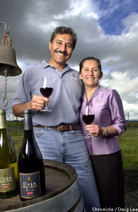 Mexican matches / Napa's Ceja family shows that wine is a winning ...