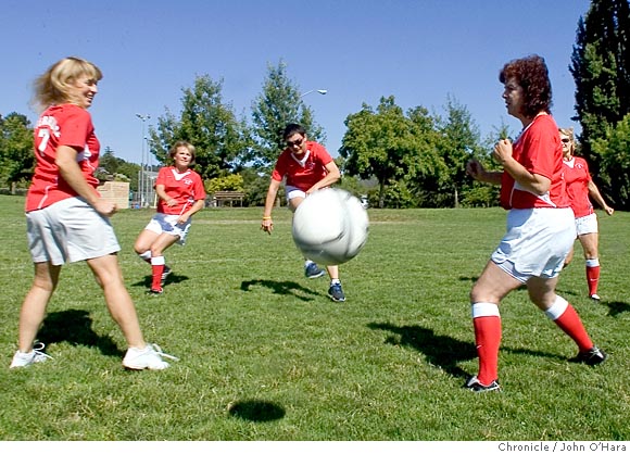 SPORTS / Never too late to kick-start a soccer career / 40-plus NorCal ...