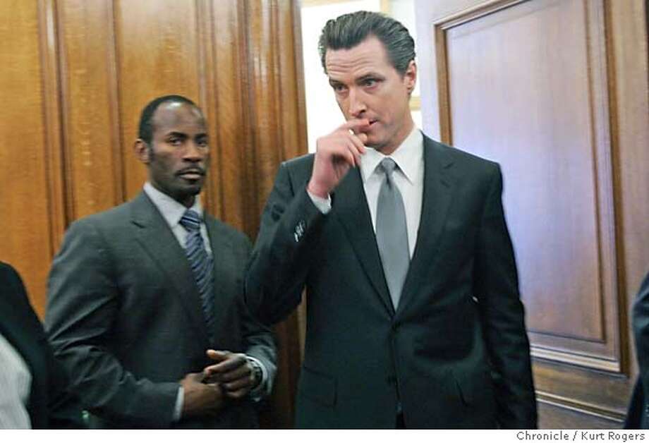 Newsom apologizes at press conference - SFGate