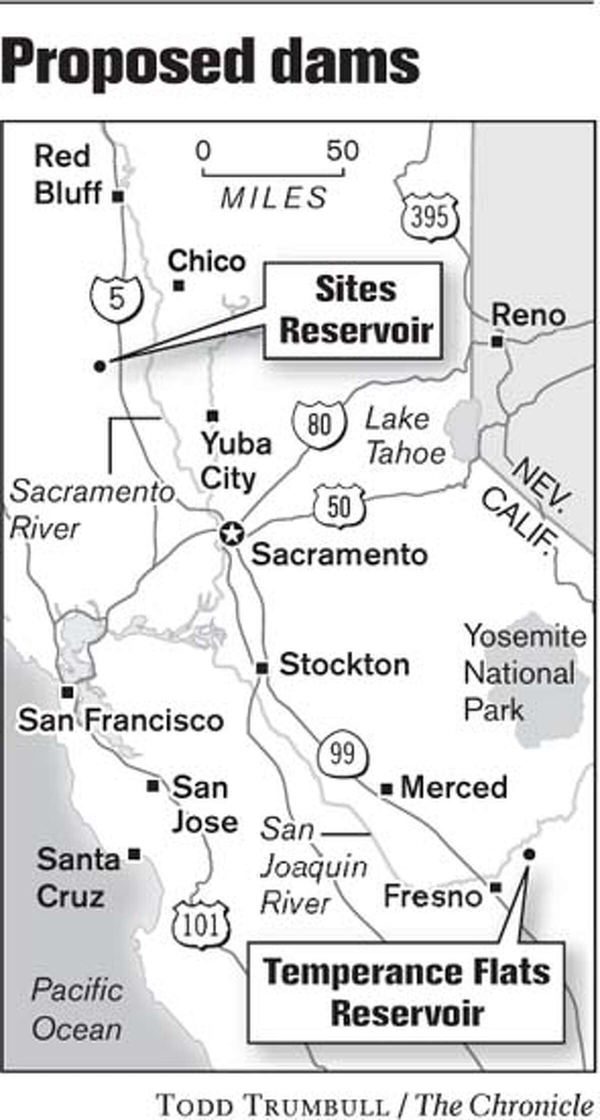 CALIFORNIA / GOP cites warming in bid for new dams