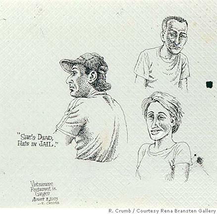VISUAL ARTS / DON'T MISS / "R. Crumb Drawings"