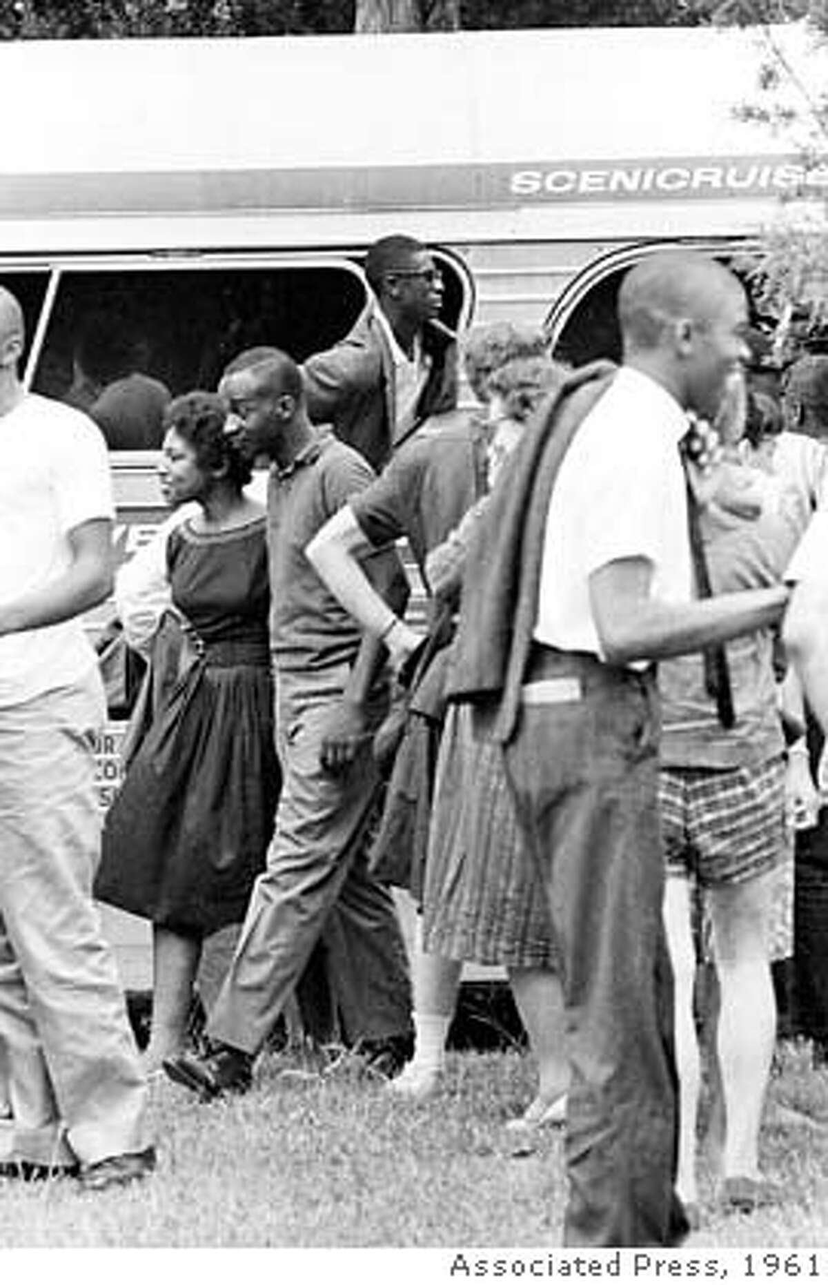 Retracing the route to equality / Students re-enact Freedom Rides of ...