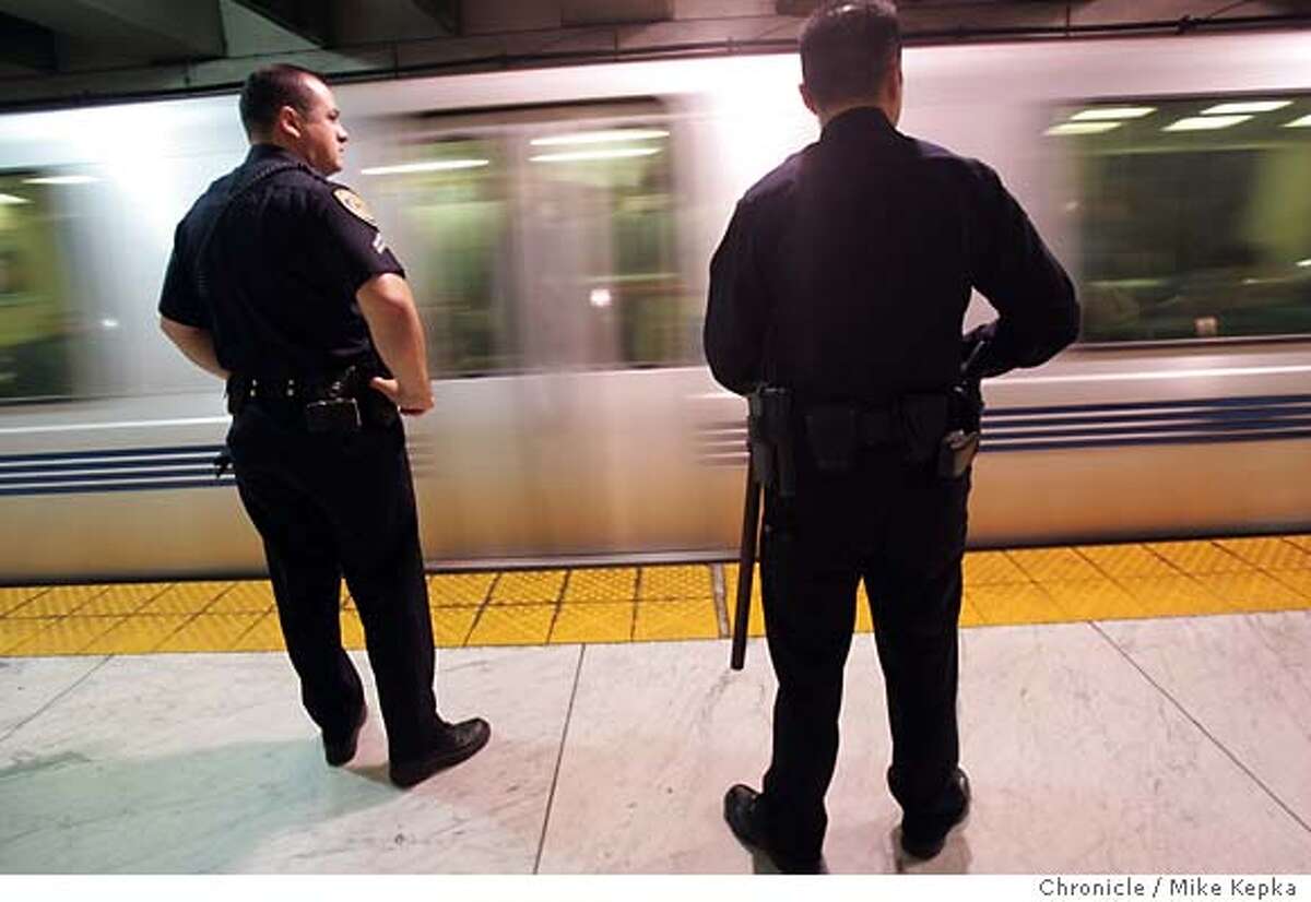 BAY AREA / Transit security ratcheted up / BART, Muni aren't searching ...